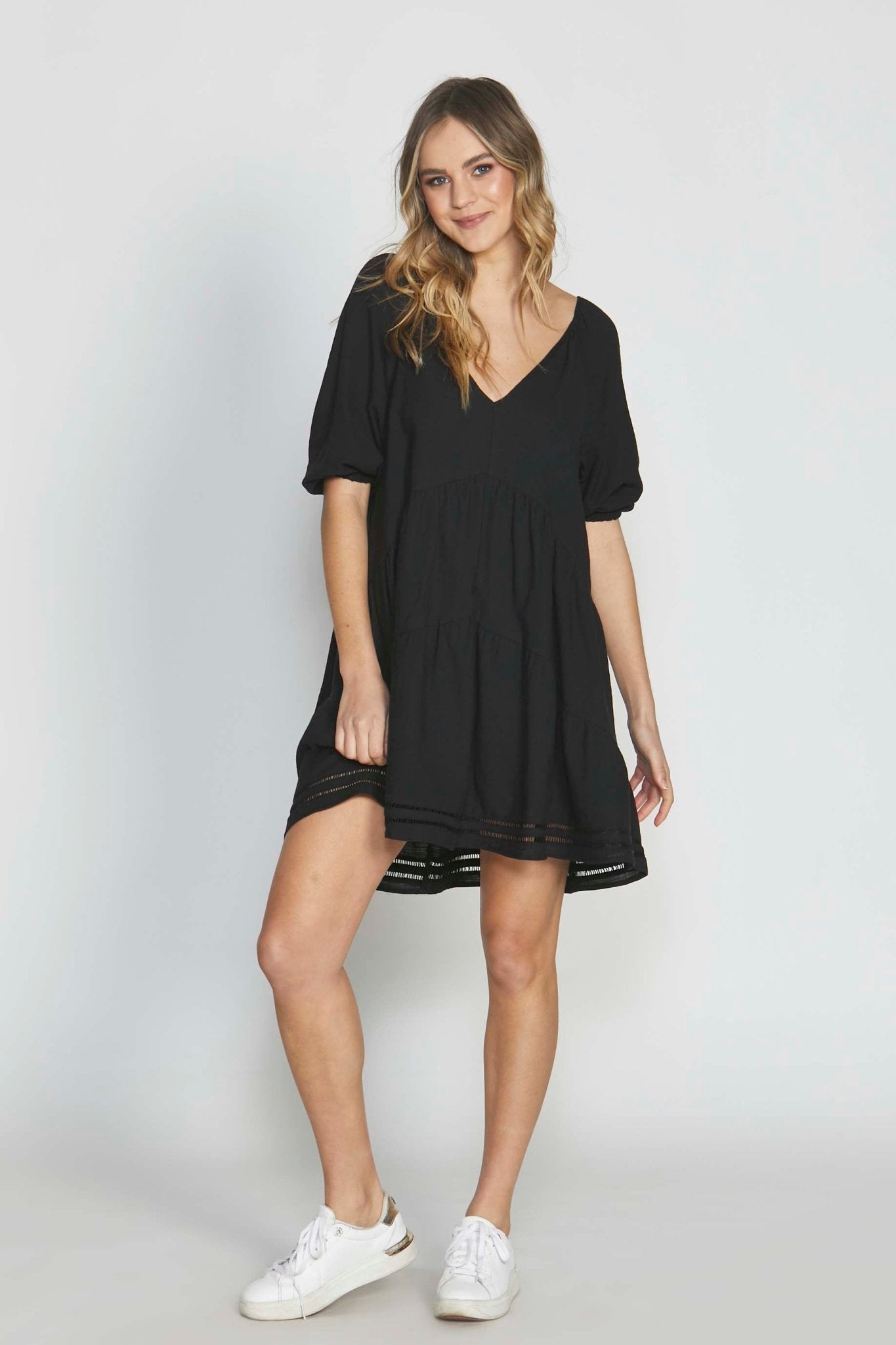 Sass Sasha Dress in Black – Hey Sara